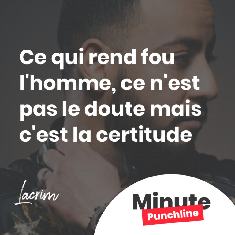 A se tourner autour on finit par tourner en rond - Shay